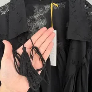 House of Harlow 1960 | Sweaters | House Of Harlow Os Nwt Black Lace ...
